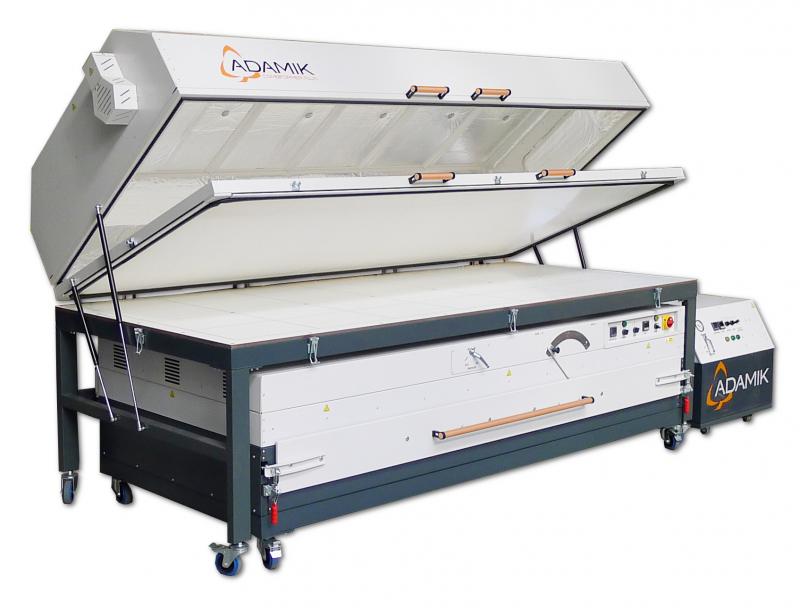 Stiskalnica za furnir - vakuumska ADAMIK Combiformer Plus | Mizarski stroji | Stroji za obdelavo ...